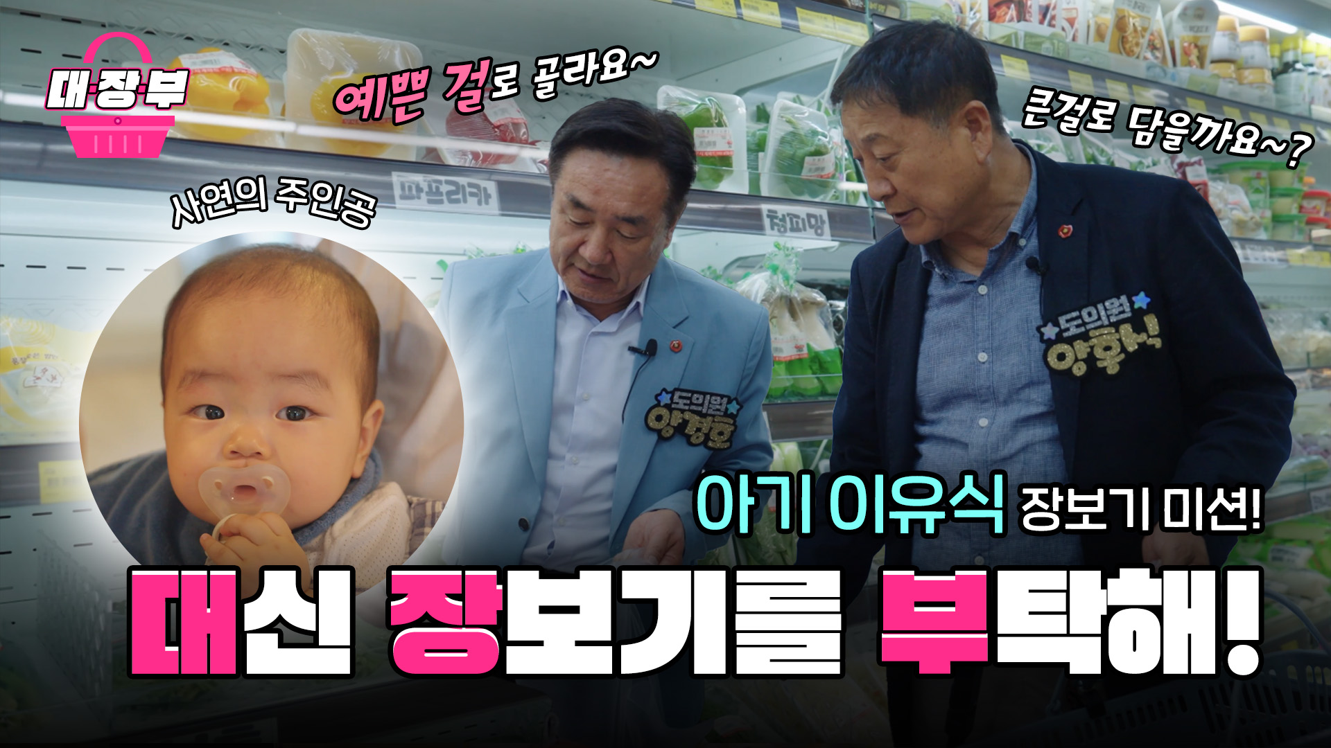 #양홍식의원 #양경호의원#대신장보기를부탁해#도민사..